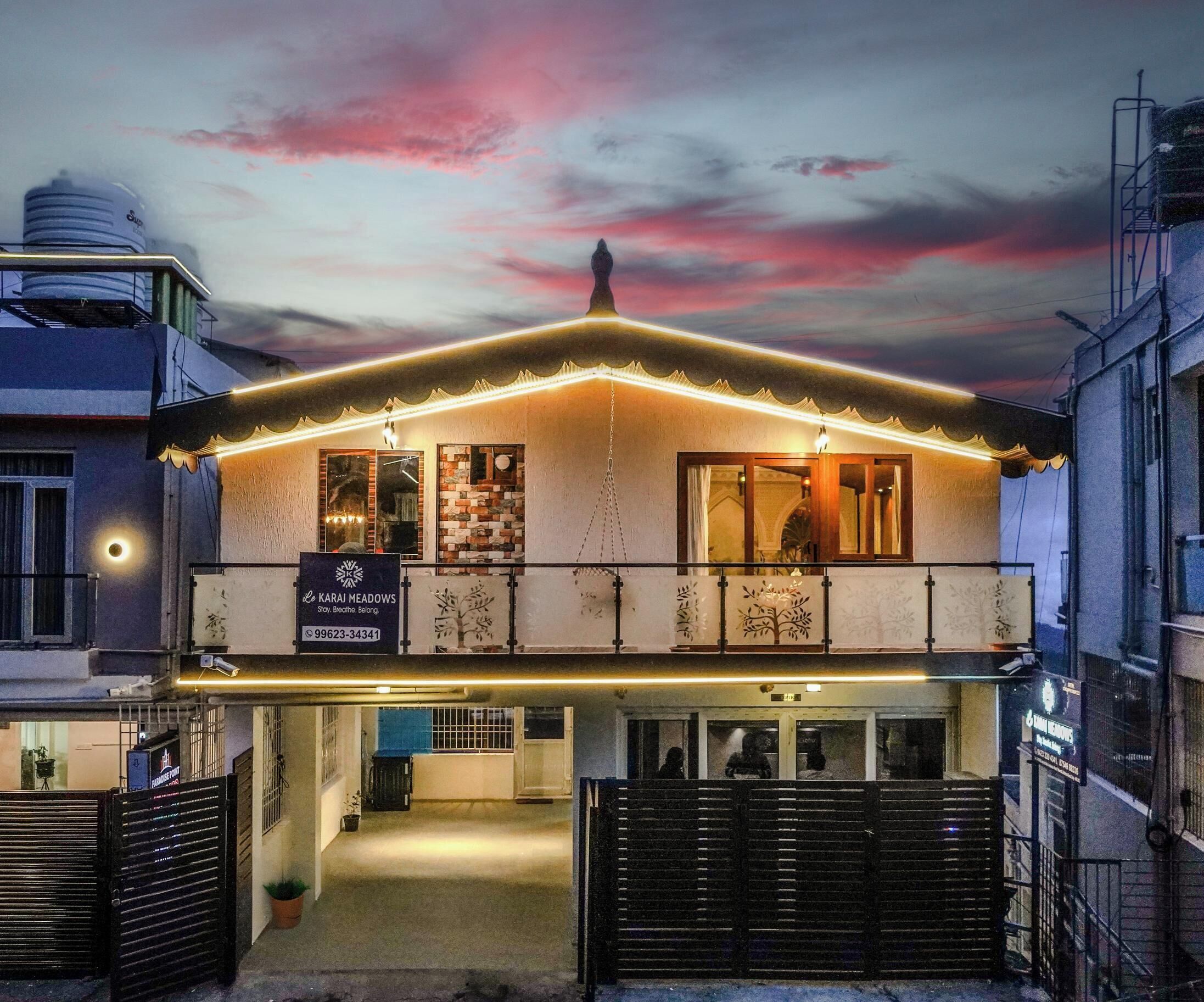 Fachada do alojamento