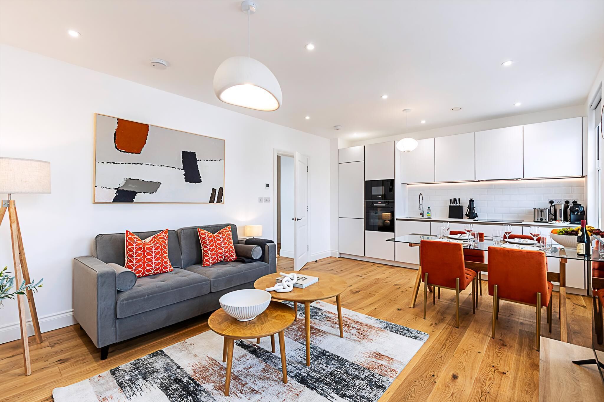 Apartamento (Light & Luxury Chelsea Apartment: Pri) | Sala