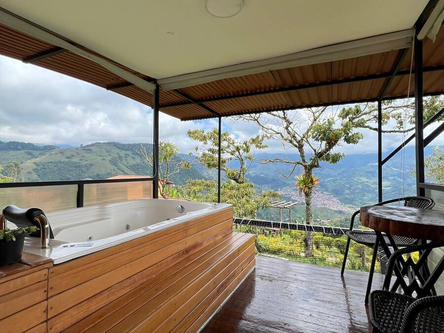 Quarto Deluxe, vista para o parque | Sala de estar