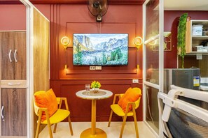 Condo, 1 quarto, acessível, sacada | Sala de jantar