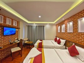 Quarto casal ou duplo luxo, vista para a cidade