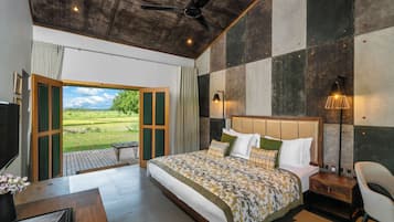 Quarto luxo, 1 cama King | Roupas de cama premium