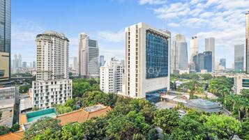 Apartamento, 3 quartos, Vista para a cidade | Vista da varanda