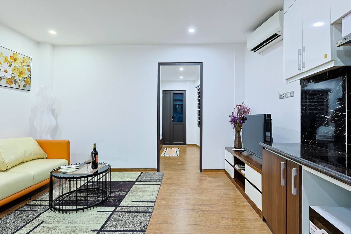 Apartamento Básico, 1 quarto, varanda | Sala de estar