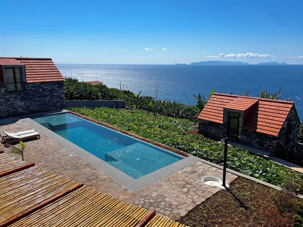 Casas Do Laranjo- Cottages Infinity Pool - Madeira