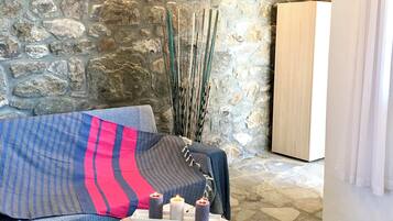 Quarto casal, vista para o mar | Cortinas blackout, Wi-Fi de cortesia