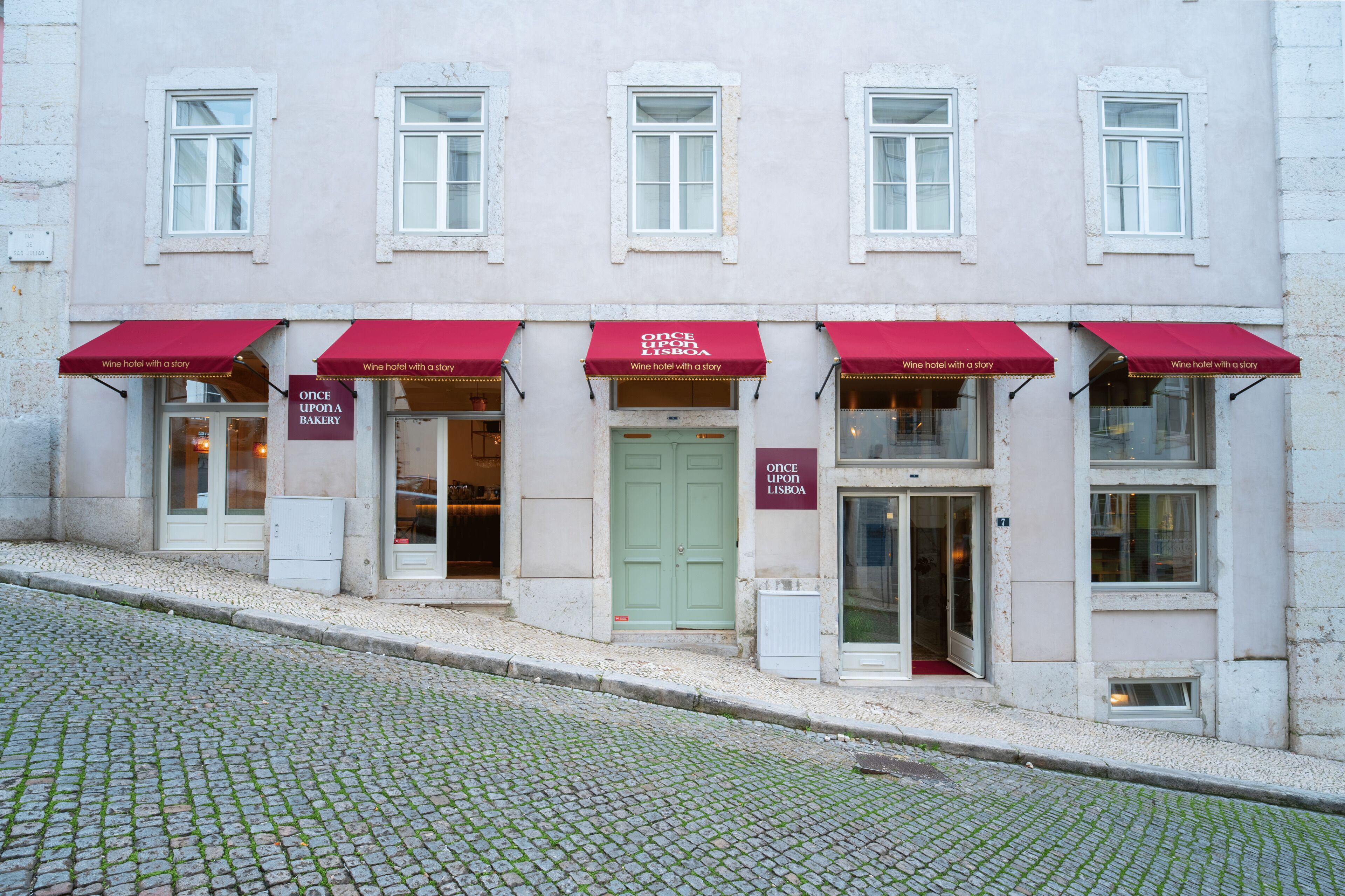 Fachada do alojamento