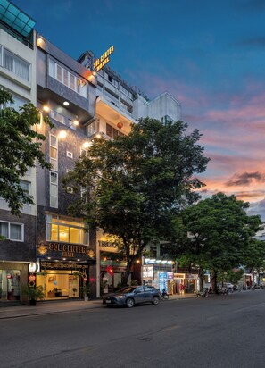 Fachada da propriedade