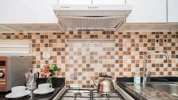 Estúdio Superior, Vista para a cidade | Cozinha privada