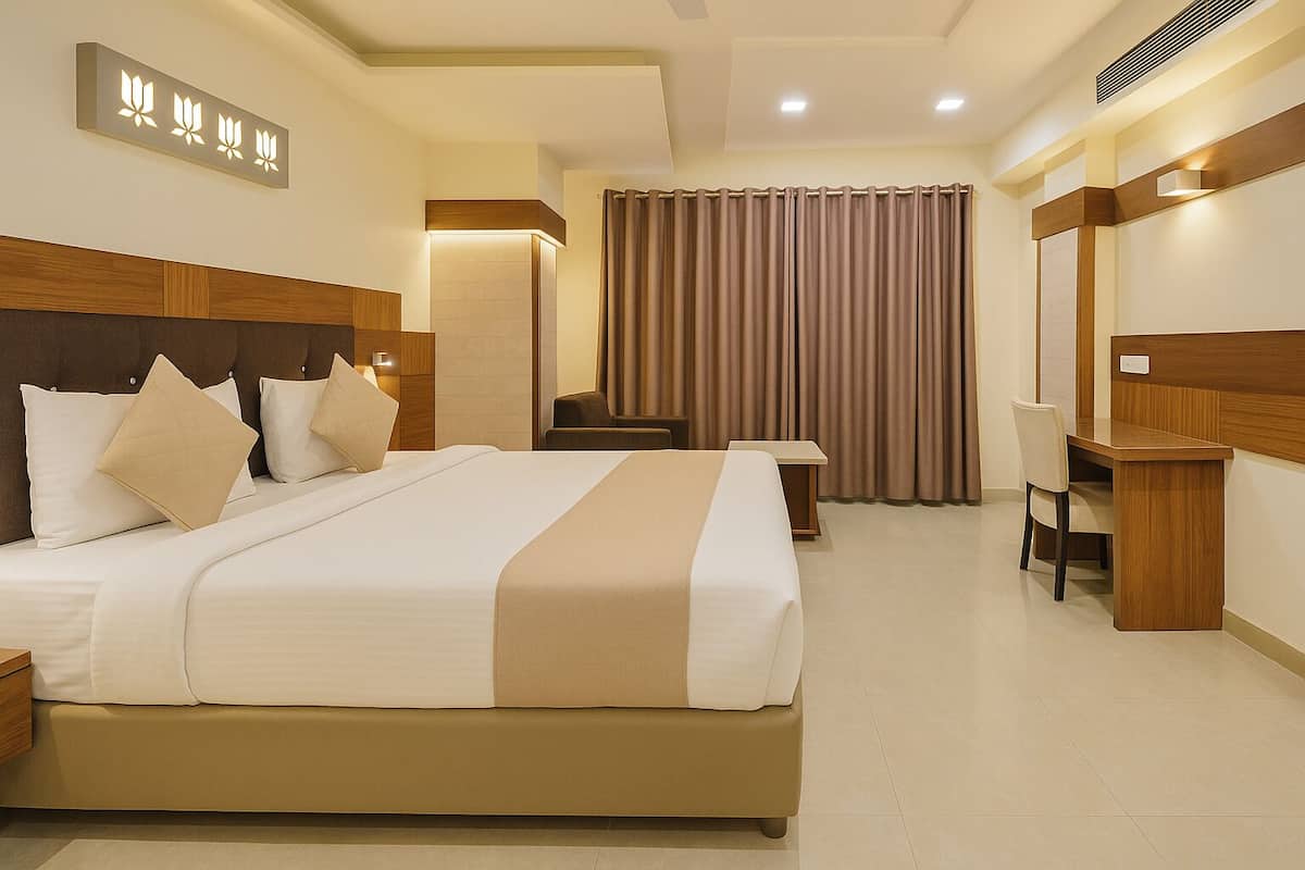 Quarto casal luxo | Wi-Fi de cortesia