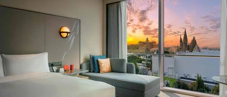 Quarto Duplo Deluxe, vista para o resort | Vista do quarto