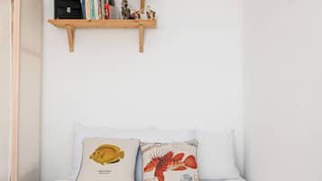 Apartamento Familiar, vista para o mar | Sala de estar