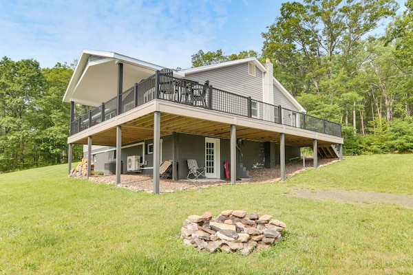 Mtn-view Pleasantville Home On 100 Acres! - Indian Lake, PA