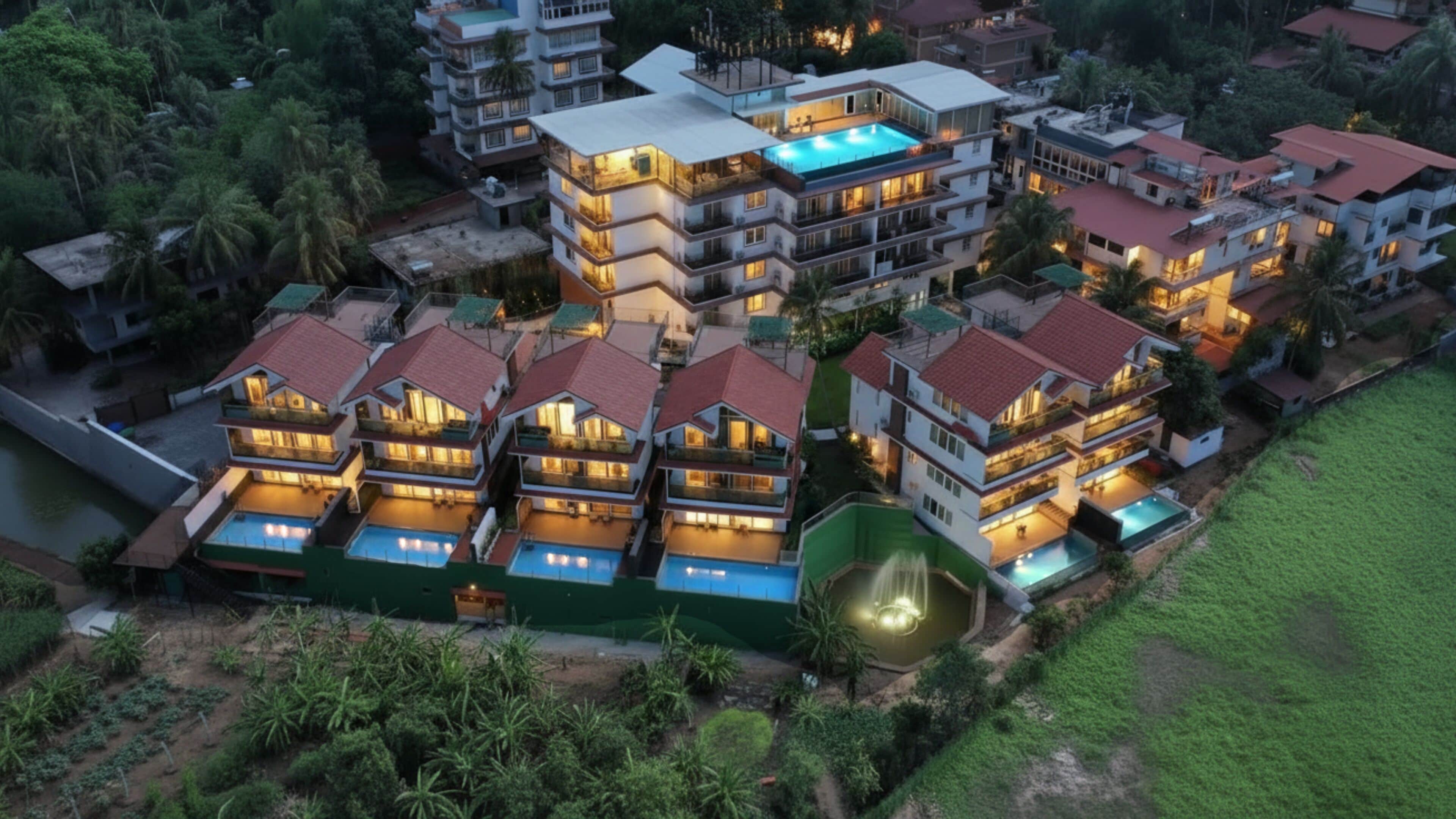 Fachada do alojamento