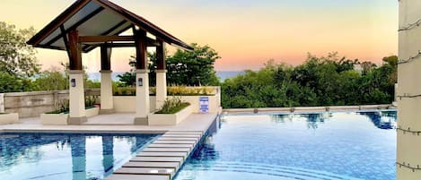 Apartamento em Condomínio Fechado, 1 quarto, acessível, fumadores | Piscina | Piscina exterior
