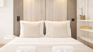 Estúdio Premium, vista para o pátio | Sala de estar | Smart TV de 80 cm com canais digitais