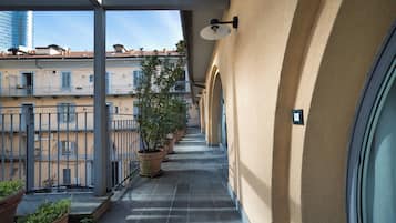 Apartamento Clássico, Vista para a cidade | Terraço/pátio interior