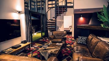 Suite de Luxo | Sala de estar | Piso aquecido
