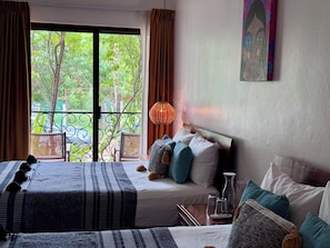 Quarto Duplo Standard | Roupa de alta qualidade, roupa de cama fornecida