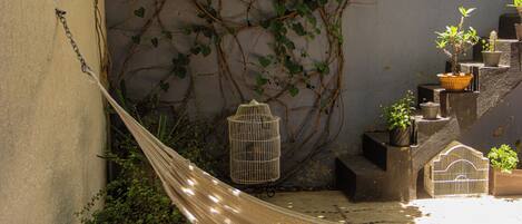 Quarto duplo standard, aceita animais de estimação, no piso térreo | Terraço/pátio