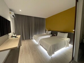 Quarto Premium | Cortinas/cortinados opacos, quartos insonorizados, Wi-fi grátis 
