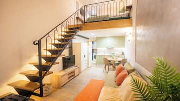 Loft, 1 quarto | Área de estar