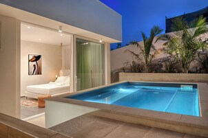 Suite de Luxo, vista para o mar | Terraço/pátio interior