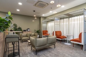 Sala de estar do lobby