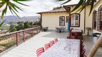 Refeições ao ar livre