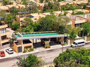 Fachada da propriedade