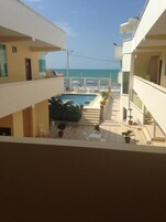 Vista para a praia ou o mar