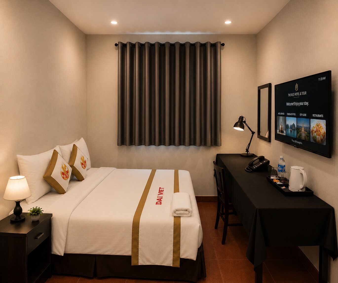 Quarto sênior, 1 cama de casal, ar-condicionado