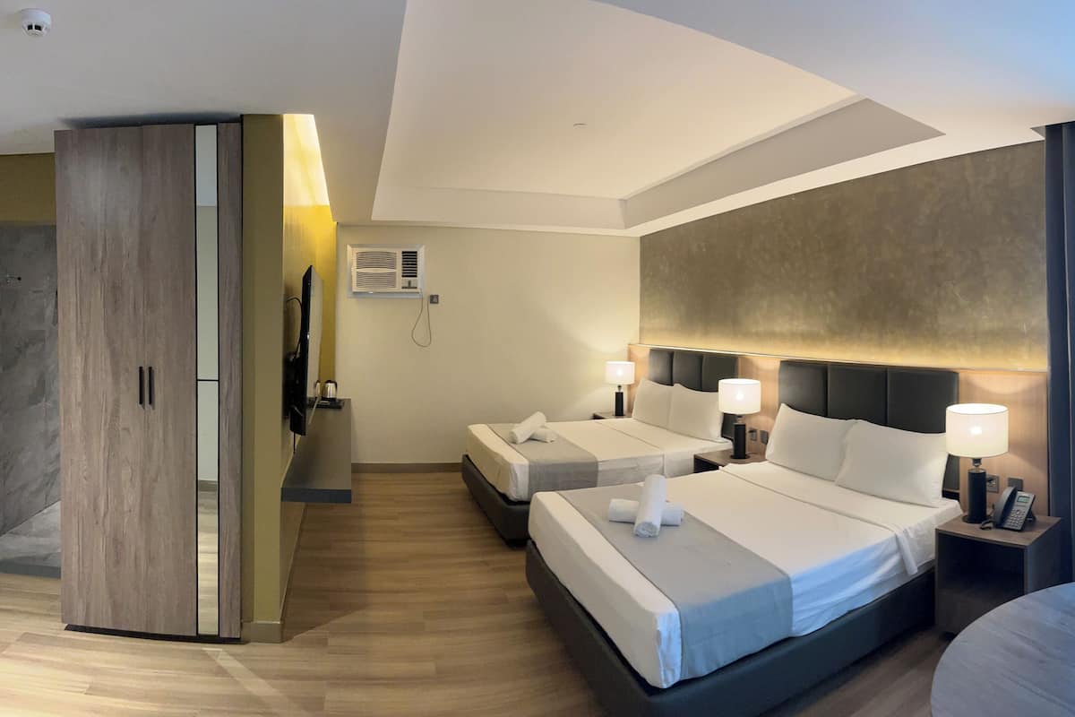 Quarto Familiar | Wi-fi grátis, roupa de cama fornecida