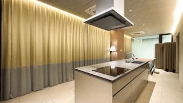 Quarto Duplo Standard | Cozinha privada