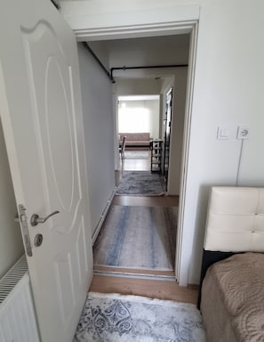 Apartamento, várias camas, varanda, vista para a praia