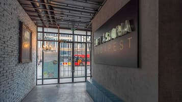 Entrada do alojamento