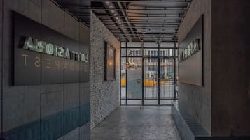 Entrada do alojamento