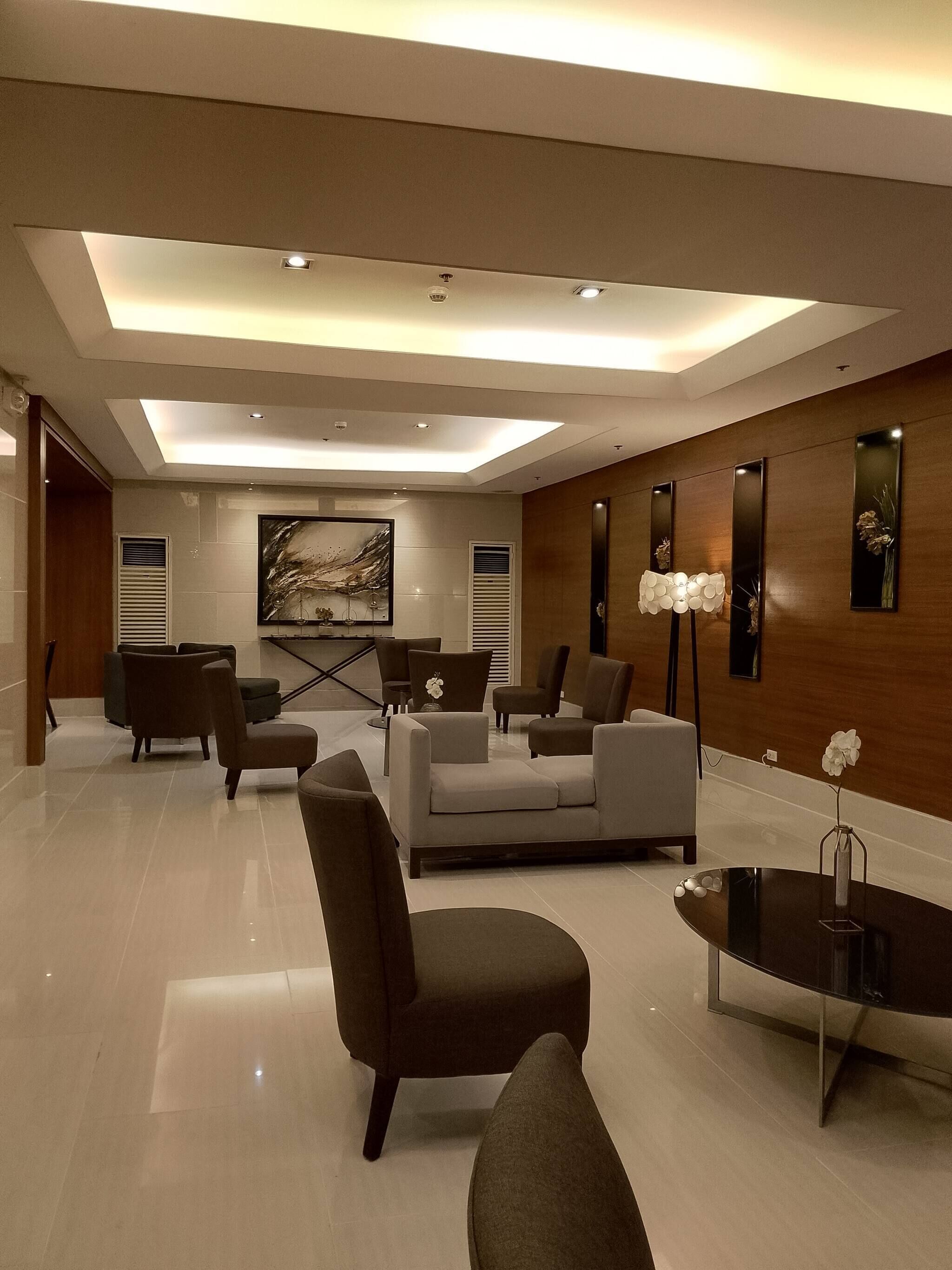 Apartamento em Condomínio Fechado, 1 quarto, varanda, Vista para a cidade | Interior