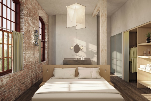 Cofres nos quartos, cortinas blackout, ferros/tábuas de passar roupa