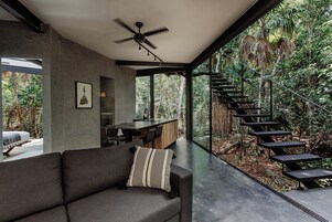 Bungalow, 2 quartos, vista para o jardim (3) | Sala de estar