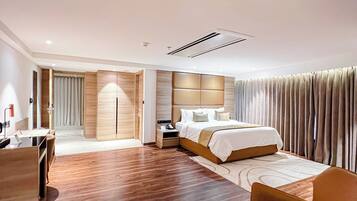 Quarto Duplo Nobre | Minibar, cofre no quarto, quartos insonorizados, ferro/tábua de engomar