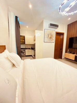 Suite-Estúdio Deluxe | Com mobília individualizada 