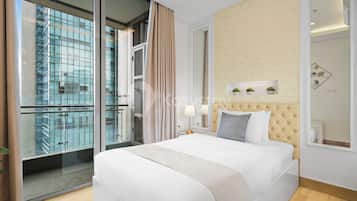 Apartamento, 2 quartos, Vista para a cidade | Ferro/tábua de engomar, Wi-fi grátis