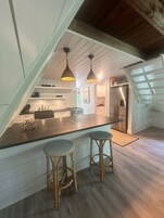 Casa, 2 quartos | Cozinha privada | Geladeira, fogão, cafeteira/chaleira, torradeira