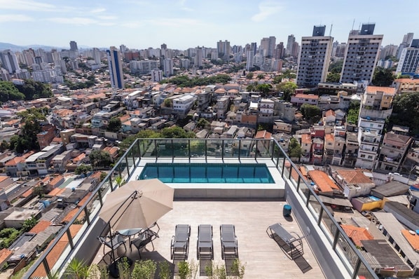 Vista para o campo desde o alojamento