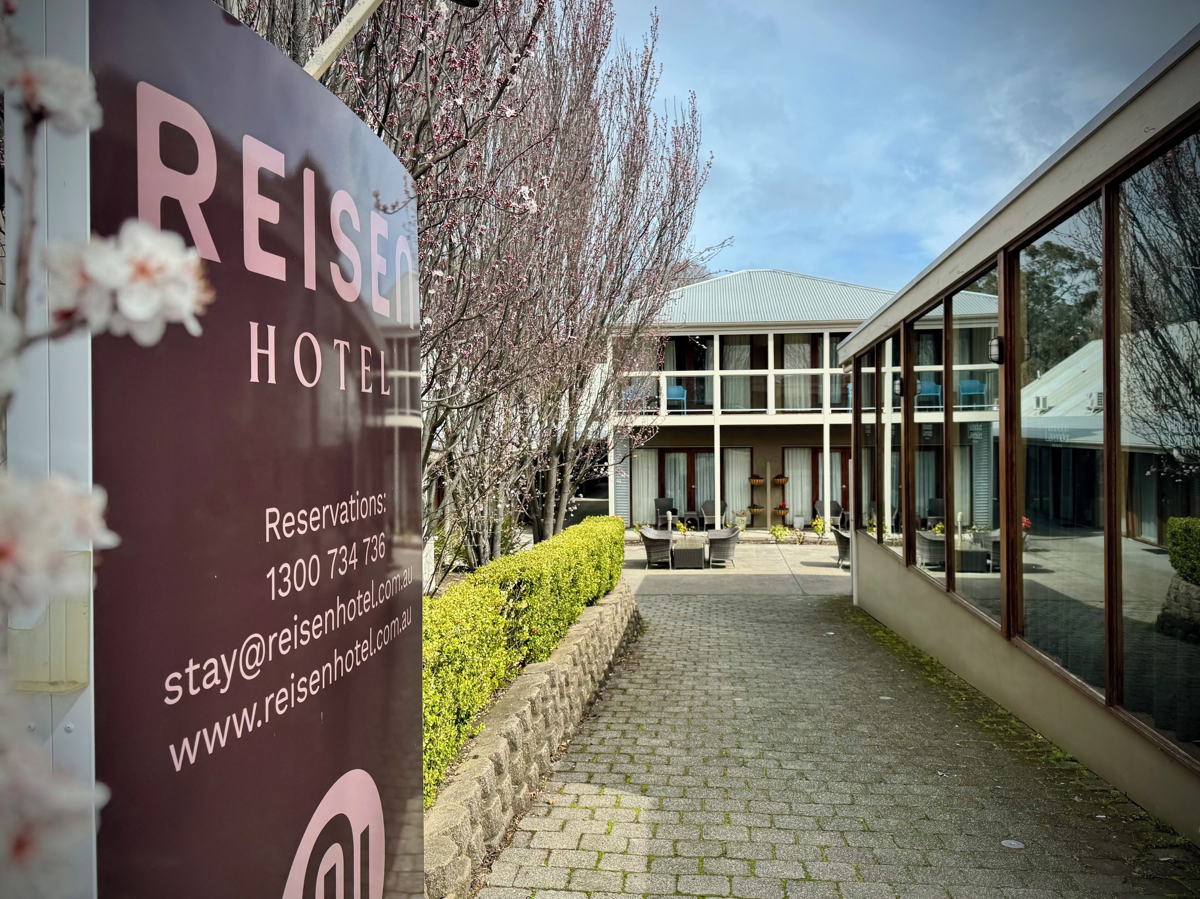 Fachada do alojamento