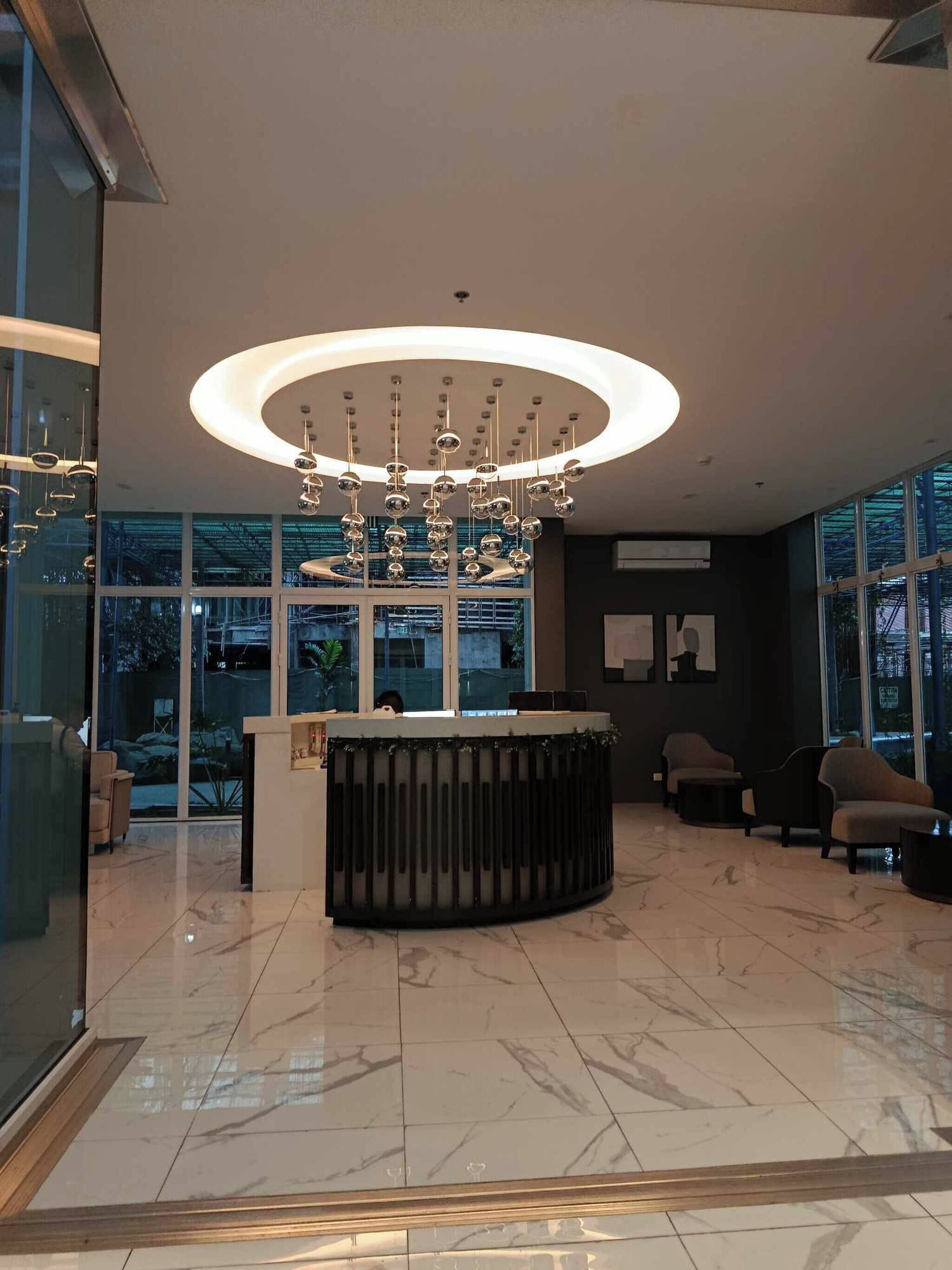 Apartamento em Condomínio Fechado, 1 quarto, acessível, fumadores | Lobby