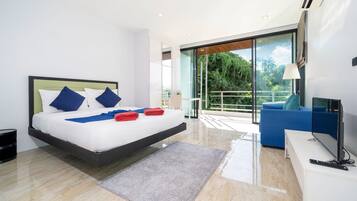 Villa Exclusiva, 4 quartos, piscina privativa, vista para o jardim | Berços/camas para crianças grátis, Wi-fi grátis