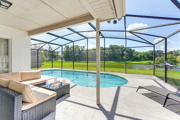 6 Mi To Disney World: Lake-view Retreat W/ Pool! - Kissimmee