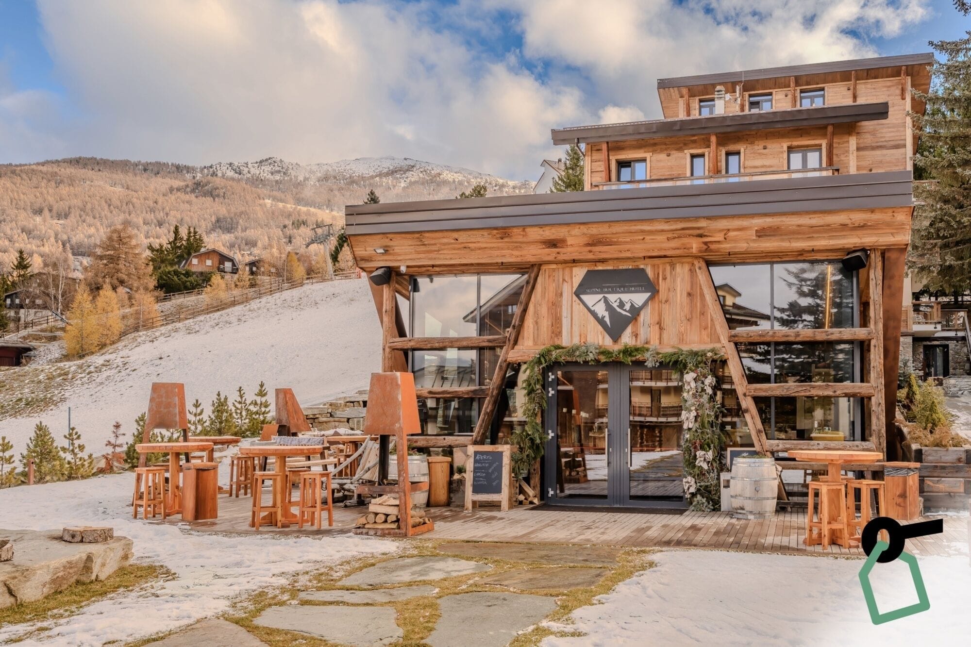 Fachada do alojamento